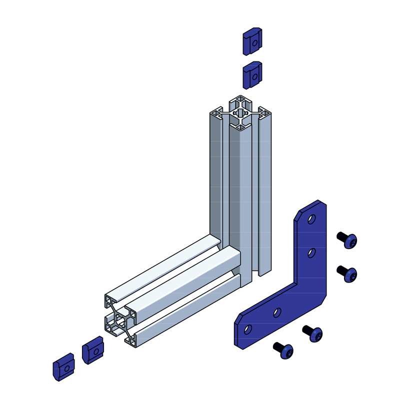 Plate Bracket 8-L Series 8 | synergy-as.com