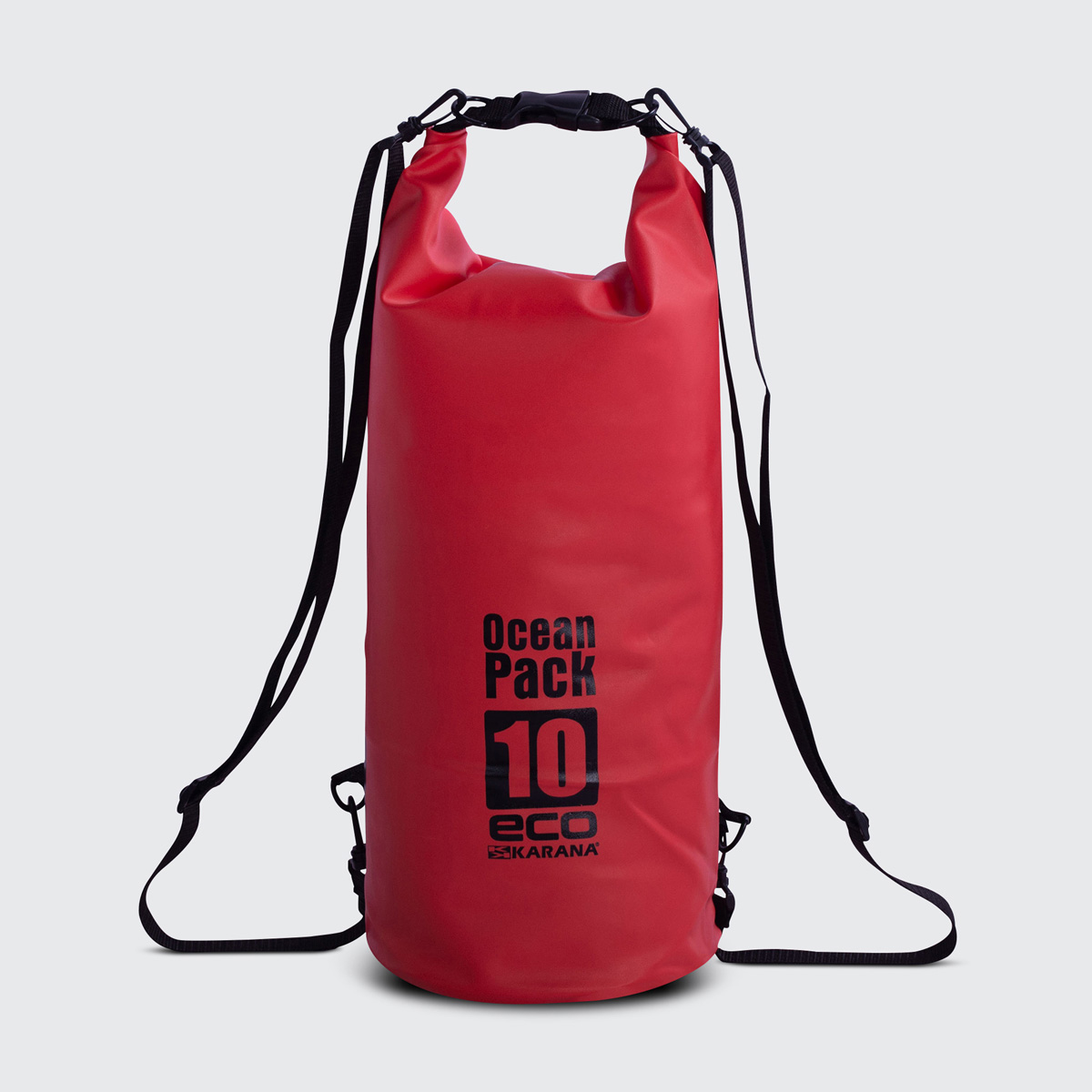 KARANA OCEANPACK กระเป๋ากันน้ำสีแดง รุ่นECO 10 L | Sportsworld Shop Online