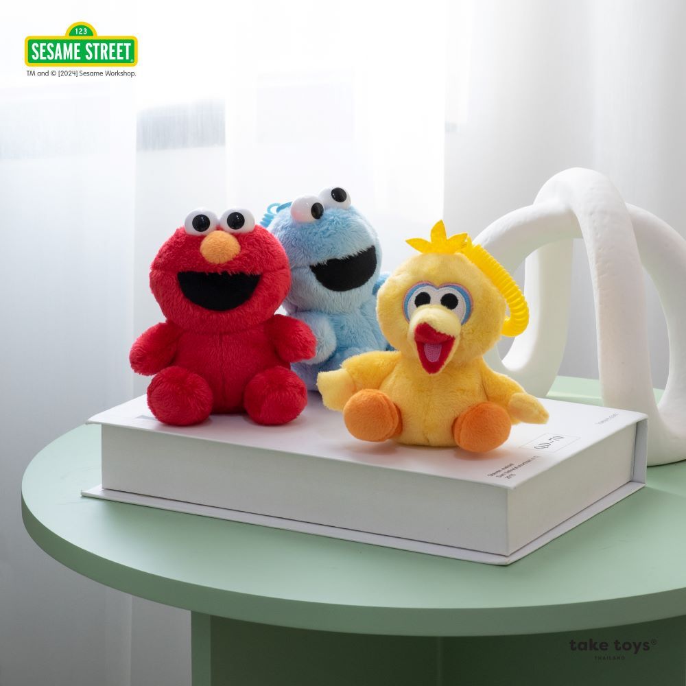 Sesame Street Sitting Keychain | take toys