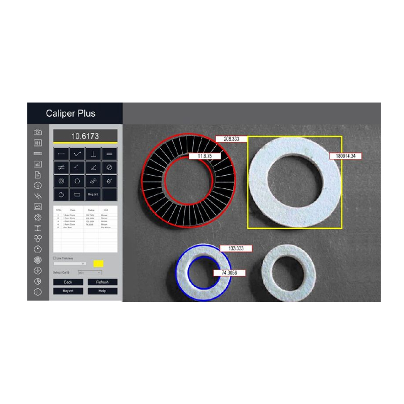 Caliper Pro Industrial Microscope Measurement Software | Megaadvance