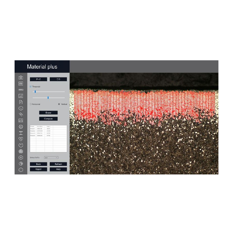 Material Plus Metallurgical Image Analysis Software | Megaadvance