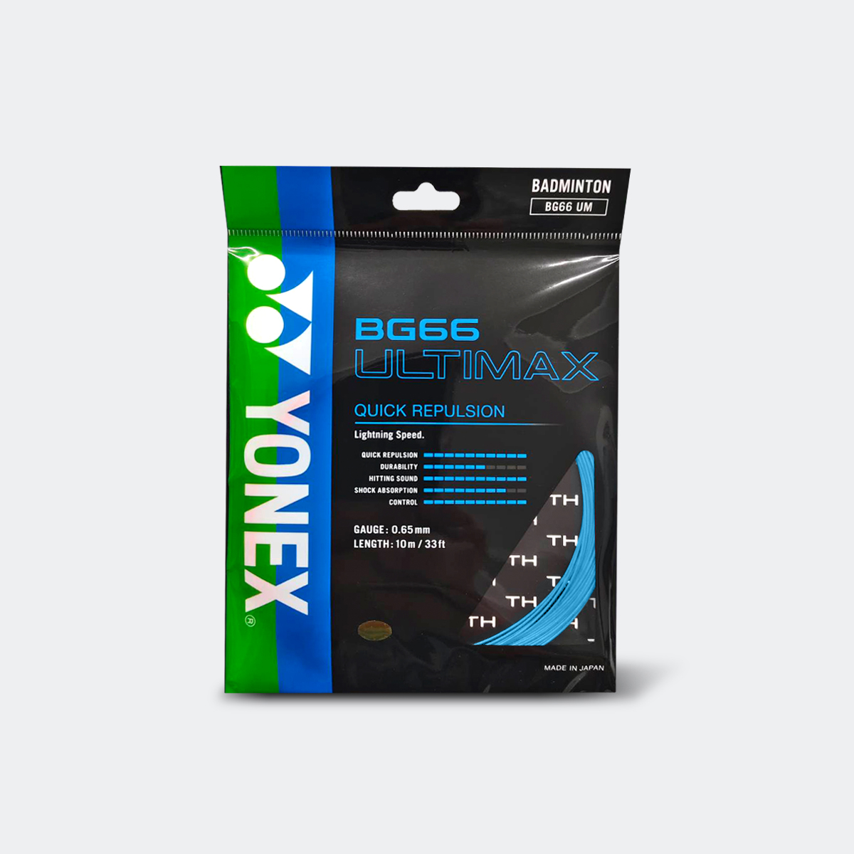 YONEX BADMINTON STRING BG-66 ULTIMAX Blue | Sportsworld Shop Online