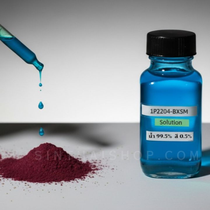 สีเครื่องสำอาง 1P2204 (FD&C Blue No.1 Dye) 42090 | หจก.สินไทยเคมีภัณฑ์ ...